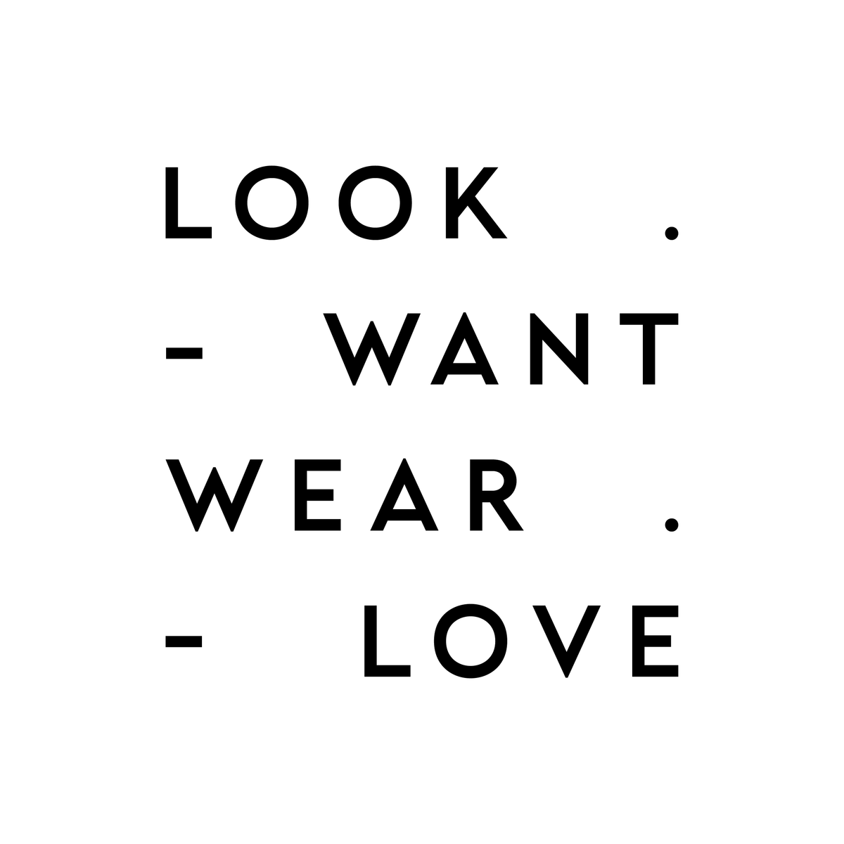 New Made To Measurement Garment Concept – Look Want Wear Love